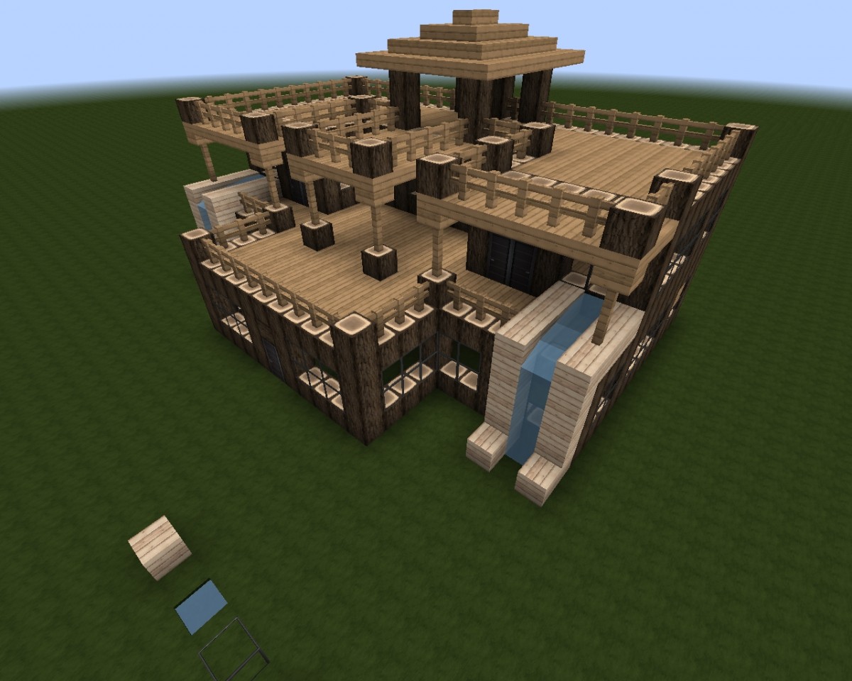 Wooden House Minecraft Map