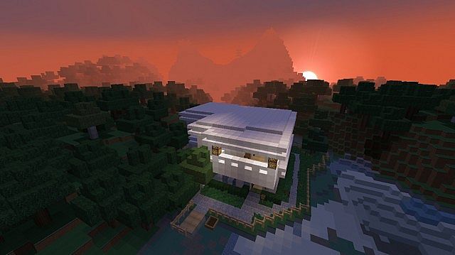 MODERN_HOUSE_MODS Minecraft Map