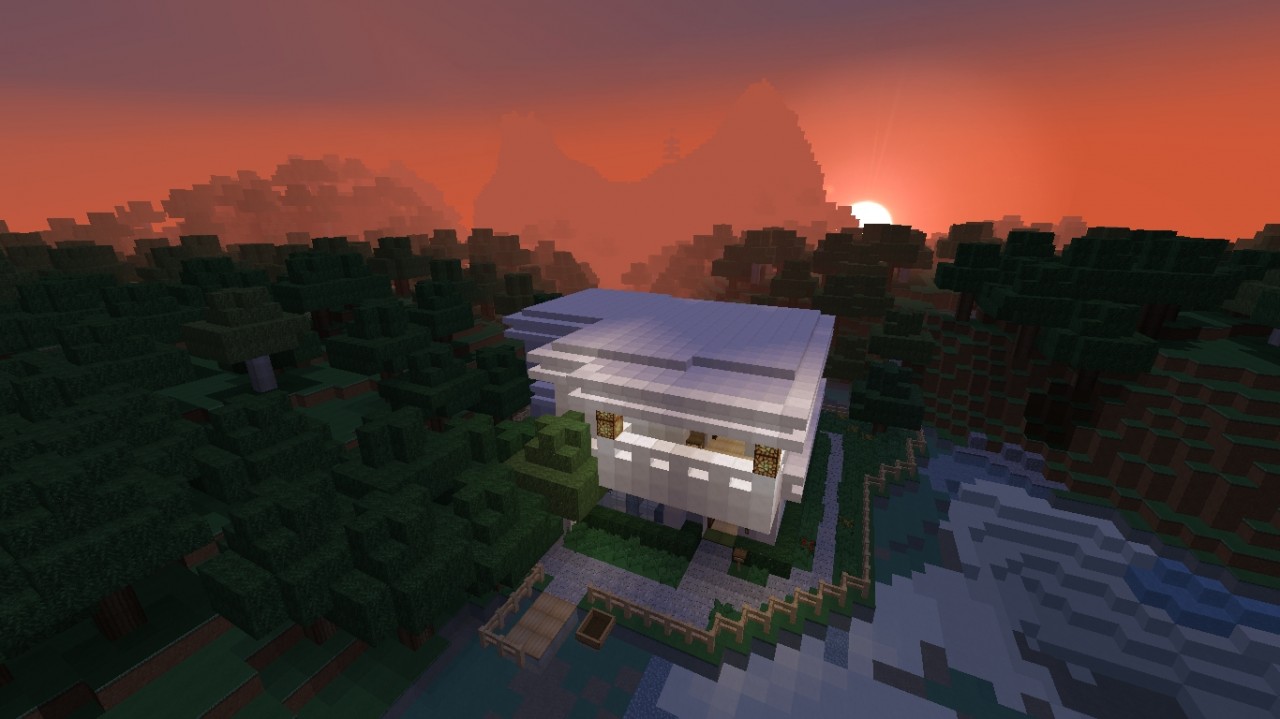 MODERN_HOUSE_MODS Minecraft Map
