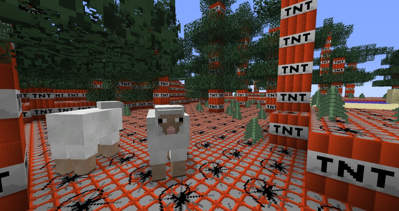 TNT World Minecraft Map
