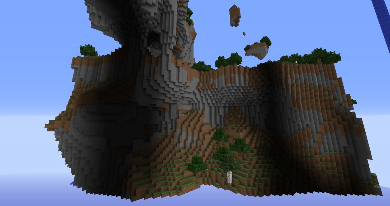 sky world Minecraft Map