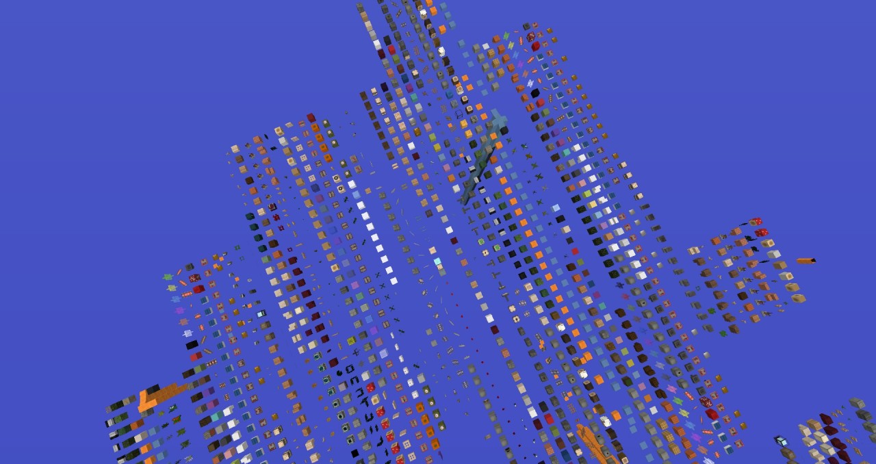 DebugBlock Minecraft Map