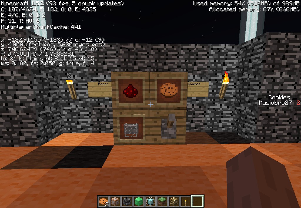 Cookie Clicker Minecraft Map