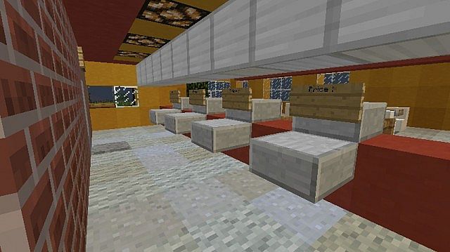 (Minecraft) McDonald's ! (V.1) Minecraft Map