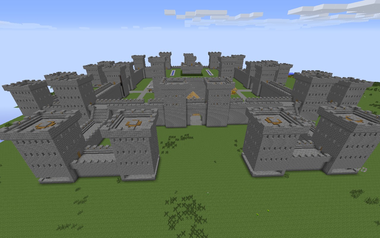 Desen Stronghold Minecraft Map