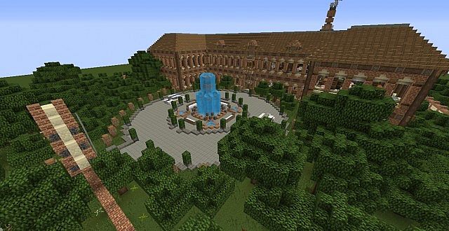 Wayne Manor And The Batcave Minecraft Map