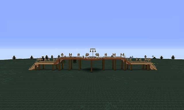 PvP arena 1/5 | Bridge | USE FOR SERVERS Minecraft Map