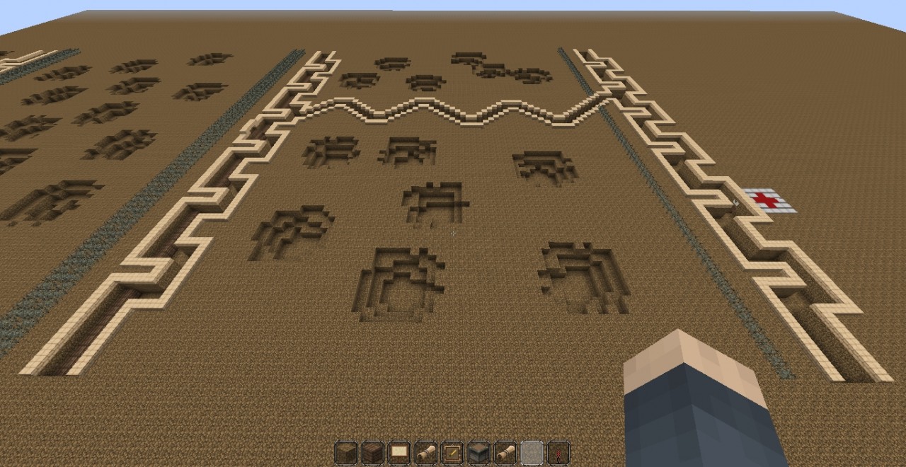 Great War Trenches Minecraft Map