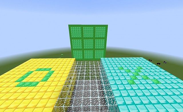 Tic-Tac-Toe Minecraft Map