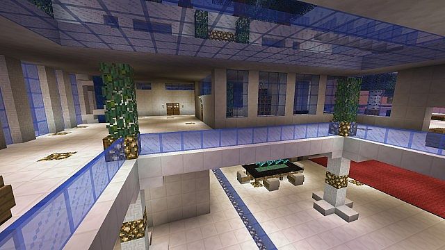 "Villa-Blue" Modern House Map Minecraft Map