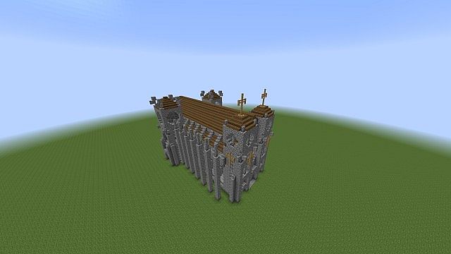 Small Cathedral Minecraft Map