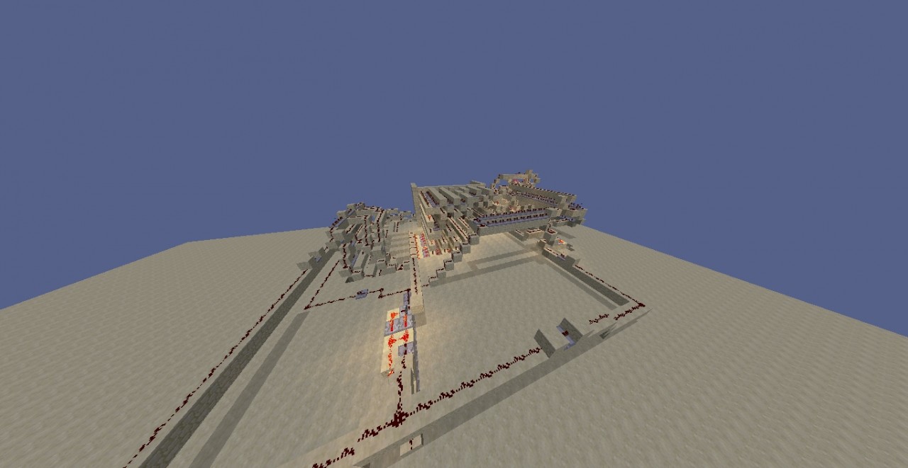 60 seconds redstone clock Minecraft Map