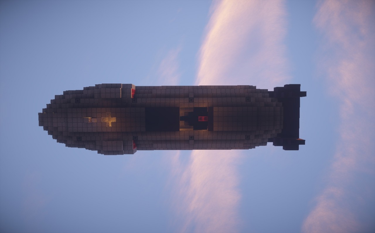 Working Air Warship - Destroyer Mk II with advanced armor and extended ...