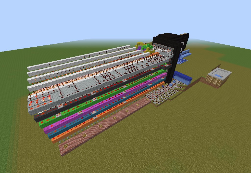 TOMPUTER: A Minecraft Redstone Computer Minecraft Map