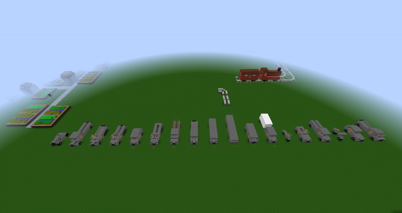 World War II Civil Structures Minecraft Map