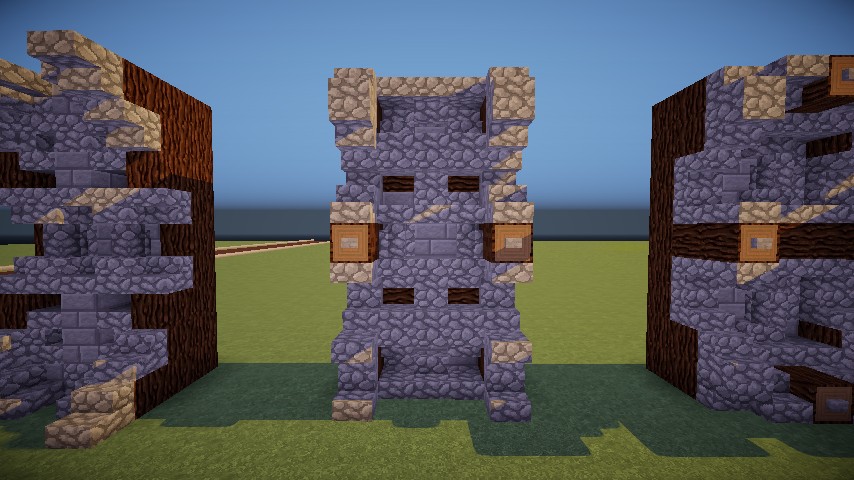 Patterns Medieval Walls Minecraft Map