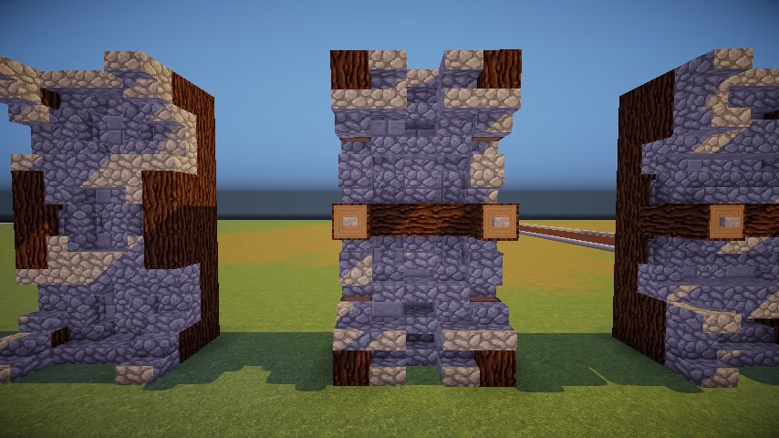 Patterns Medieval Walls Minecraft Map