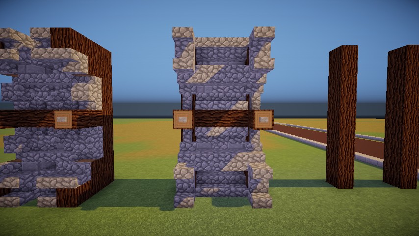 Patterns Medieval Walls Minecraft Map