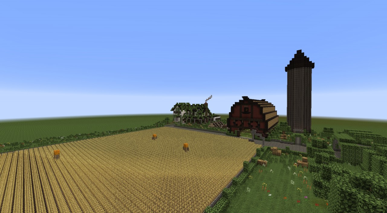 a barn Minecraft Map