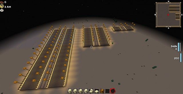 module desert road track middle Minecraft Map