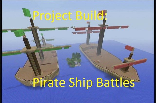 Pirate Ship Battles Minecraft Map
