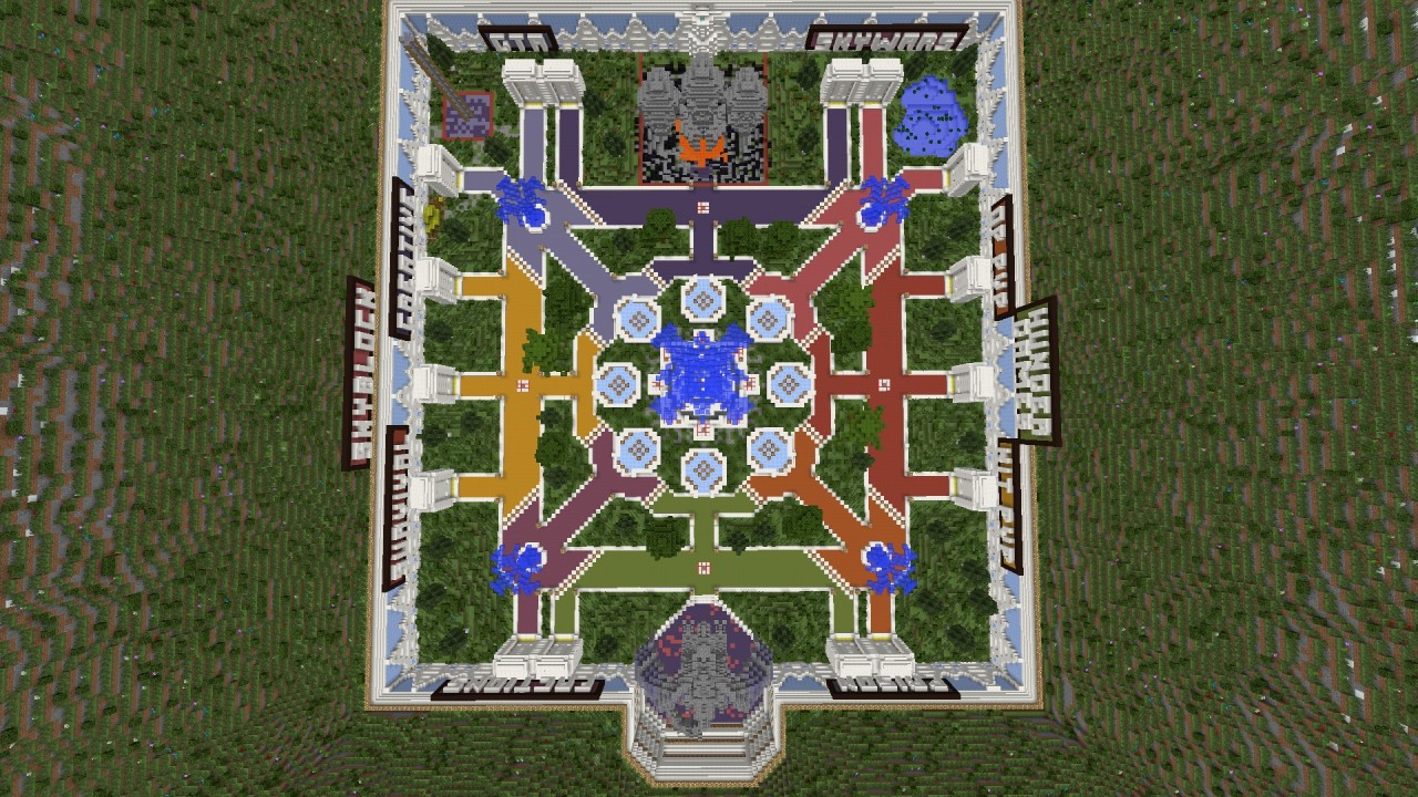GotPvP Future Spawn Creation Minecraft Map