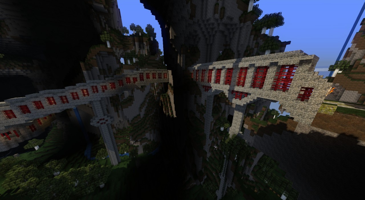 Artomix Amplified Castle/Bridge Minecraft Map