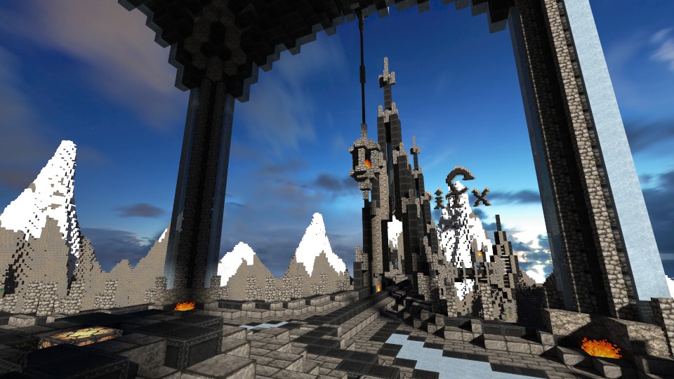 Battle Realms Hub Spawn Minecraft Map