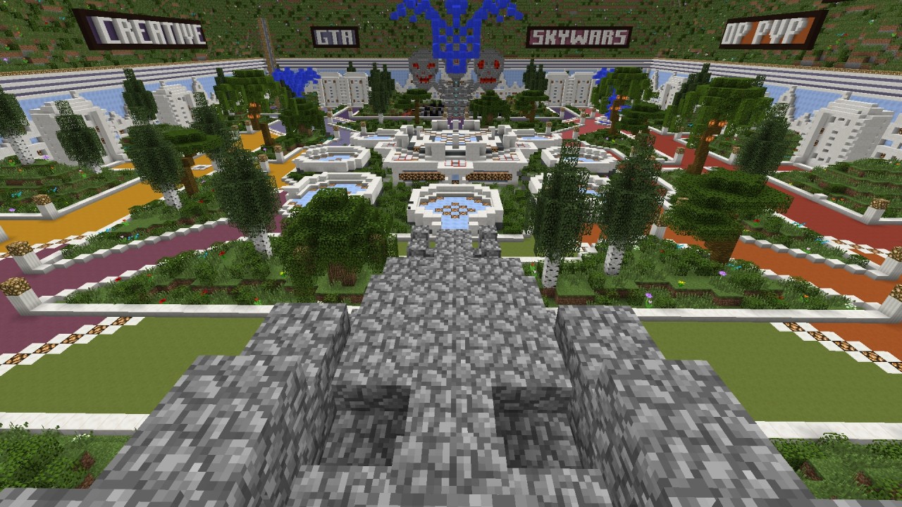 GotPvP Future Spawn Creation Minecraft Map