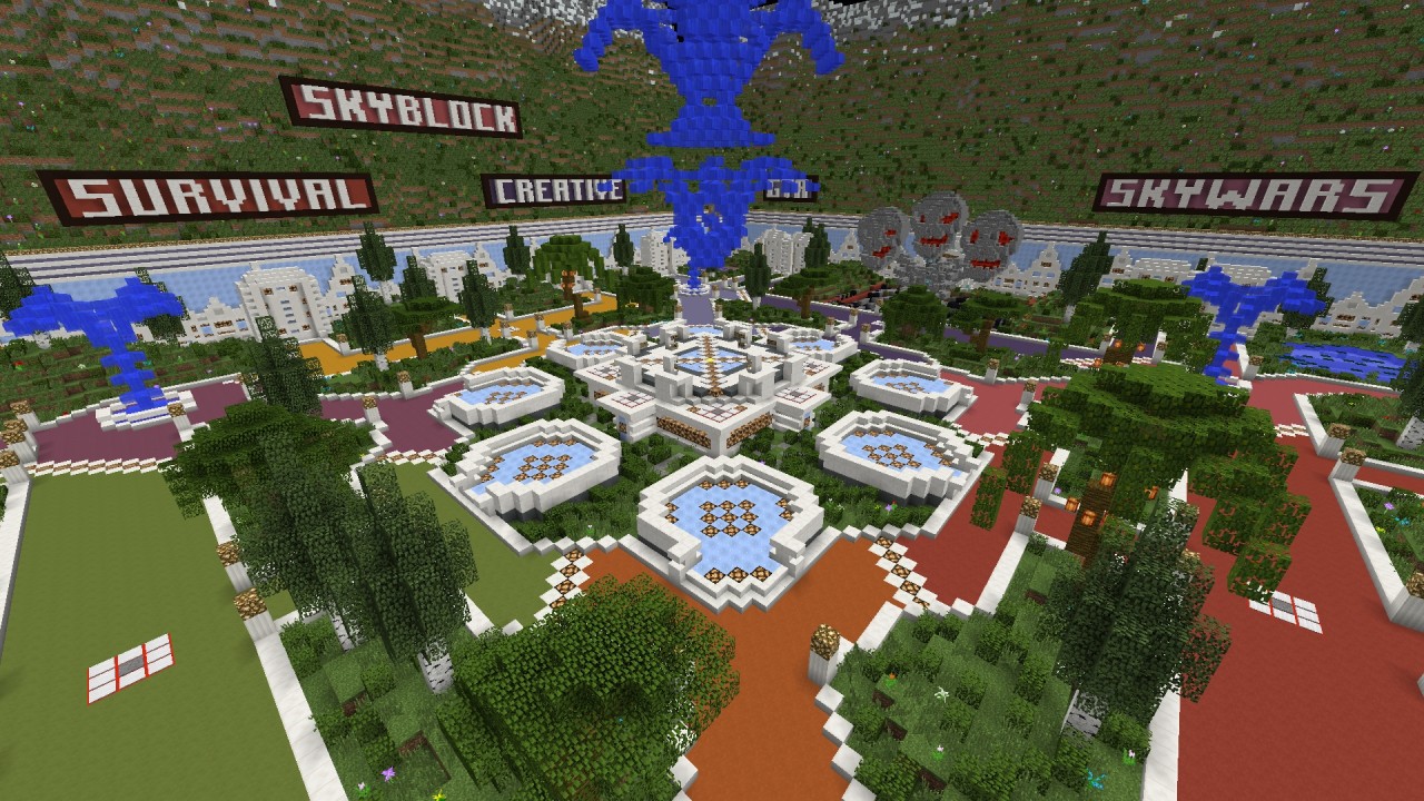 GotPvP Future Spawn Creation Minecraft Map