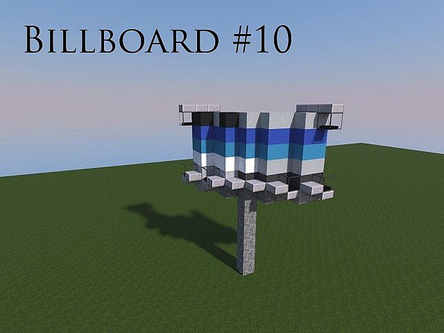 Modern Billboard Pack Minecraft Map