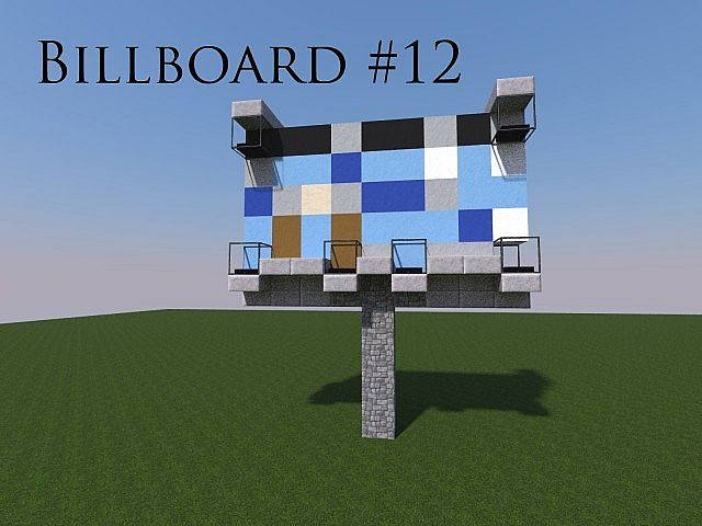 Modern Billboard Pack Minecraft Map