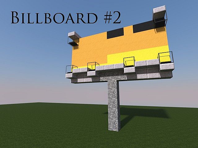Modern Billboard Pack Minecraft Map