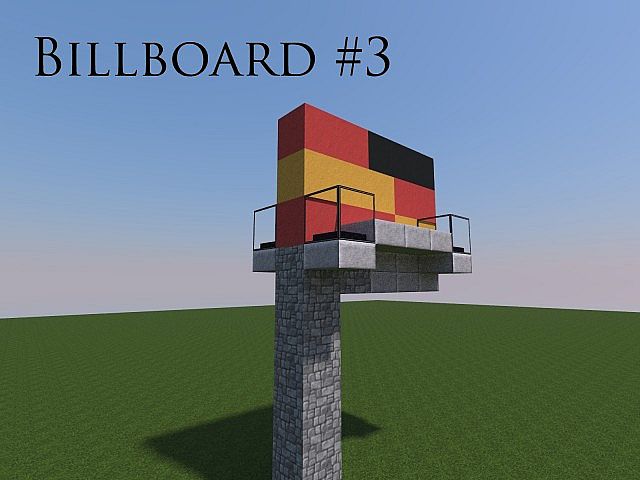 Modern Billboard Pack Minecraft Map
