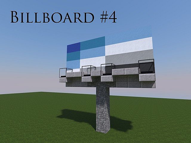 Modern Billboard Pack Minecraft Map