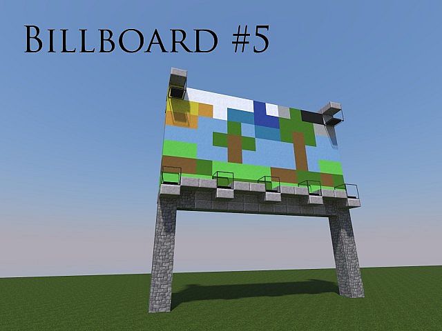Modern Billboard Pack Minecraft Map