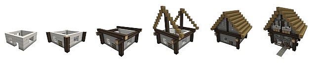 Building a house Minecraft Map