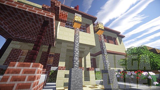 Italian house | MEGA Planet Minecraft Map