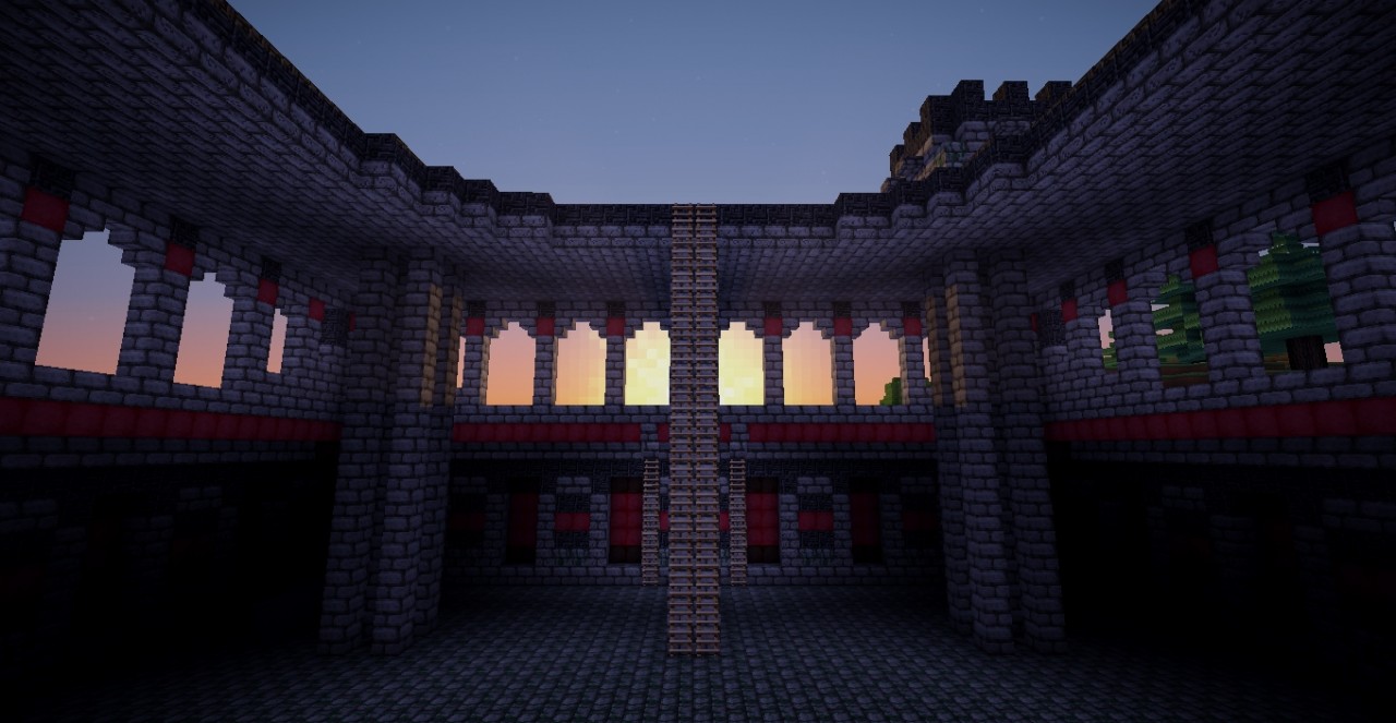 Medieval Castle - For 1 hour buildoff - No Commands Minecraft Map