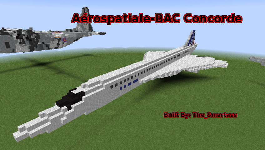 Aérospatiale/BAC Concorde Minecraft Map