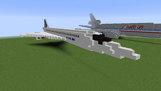Aérospatiale/BAC Concorde Minecraft Map