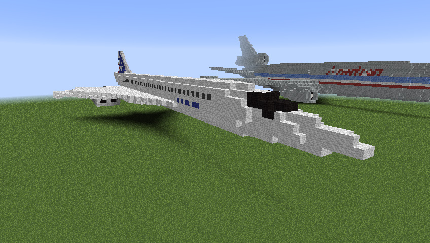 Aérospatiale/BAC Concorde Minecraft Map