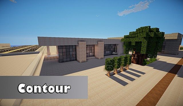 l Contour l Modern House l Minecraft Map