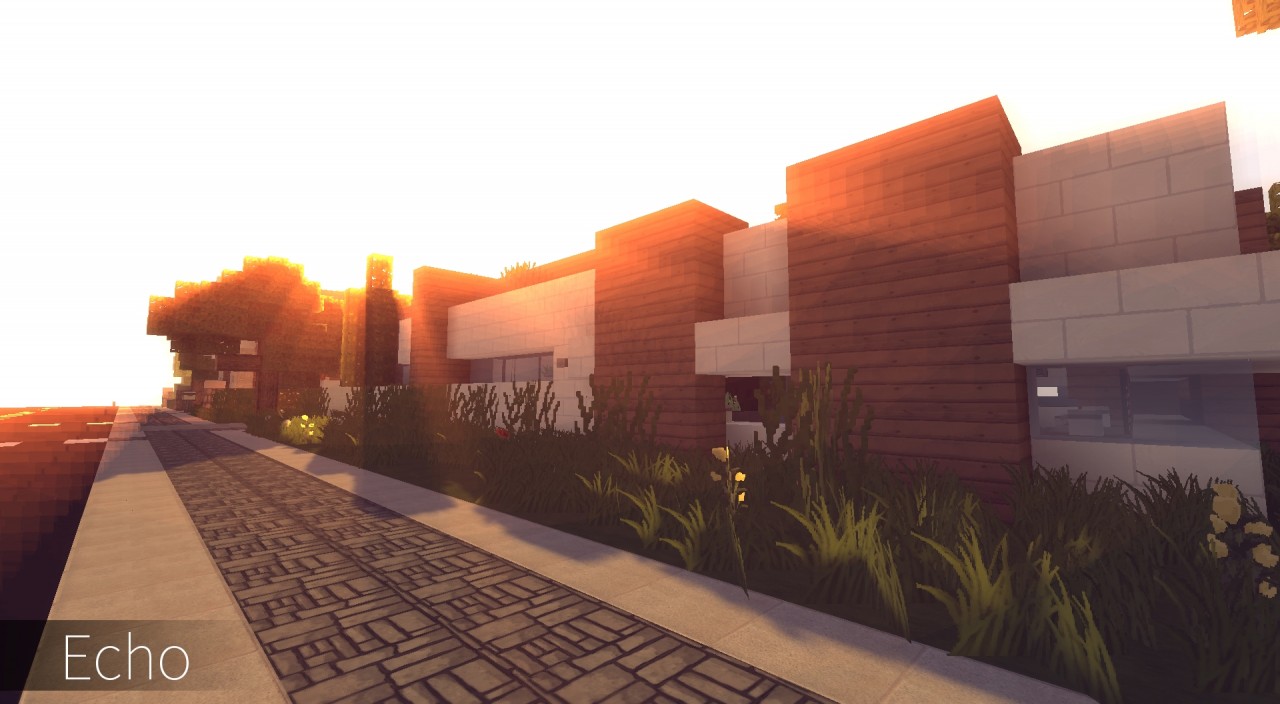 Echo- Small Minimalist House Minecraft Map