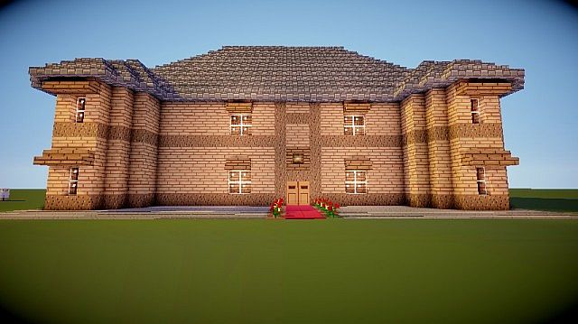 SUPER BIG MANCHING HOUSE Minecraft Map
