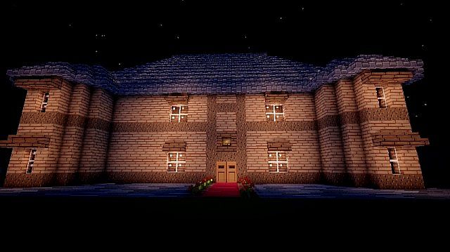SUPER BIG MANCHING HOUSE Minecraft Map
