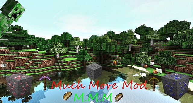 MUCH MORE MOD [forge] New Ores, New Food, And Much More! Minecraft Mod