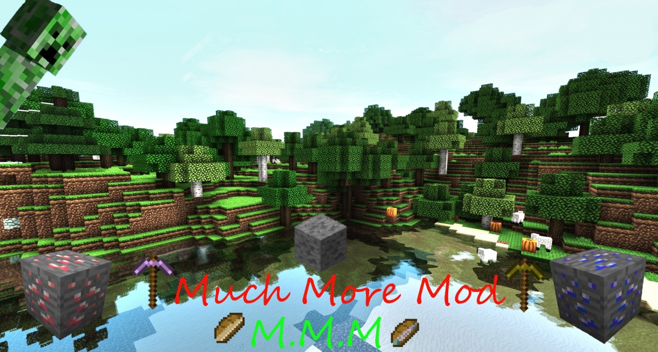 MUCH MORE MOD [forge] New Ores, New Food, And Much More! Minecraft Mod