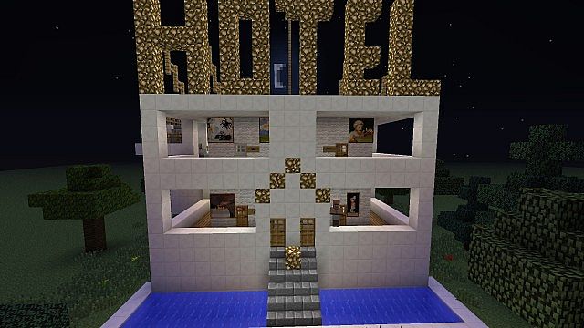 [All Versions] Hotel Building Minecraft Map