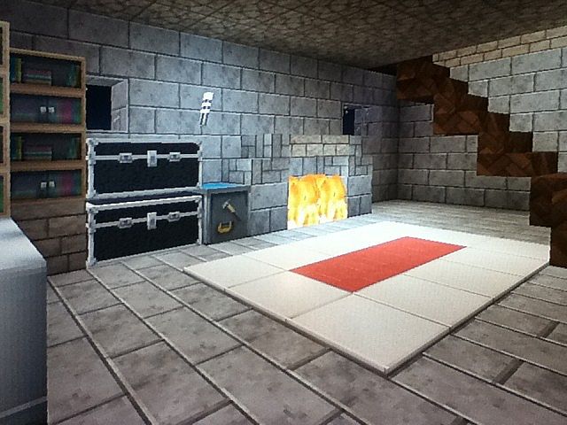 Mid Evil Concept House Minecraft Map